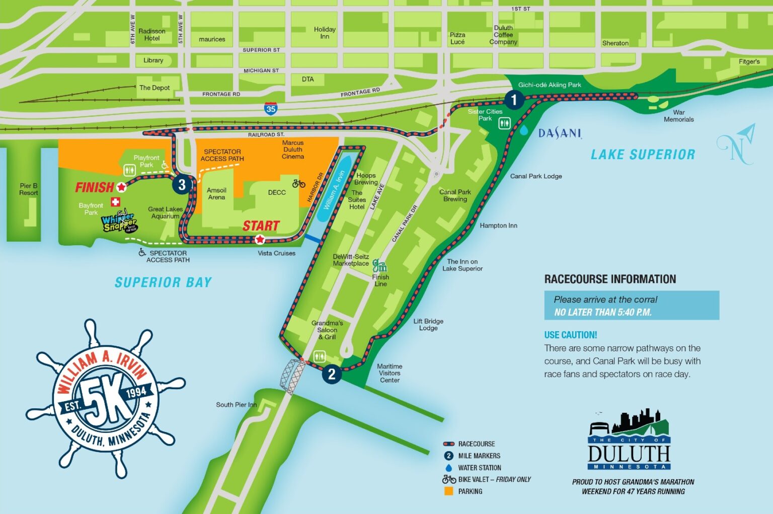 William A. Irvin 5K - Grandma's Marathon